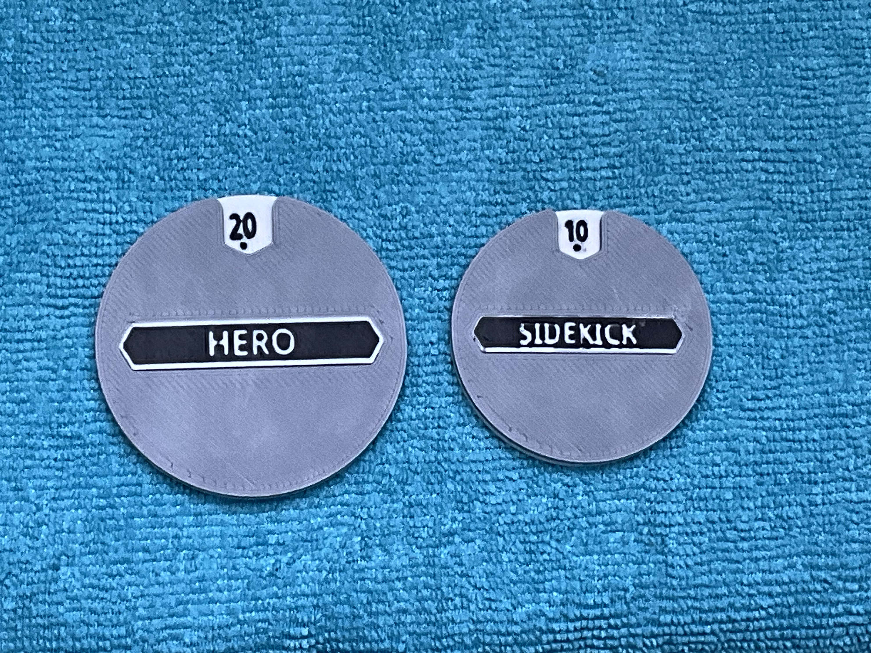 UNMATCHED Hero and Sidekick Life Trackers set of Two Dials - Etsy