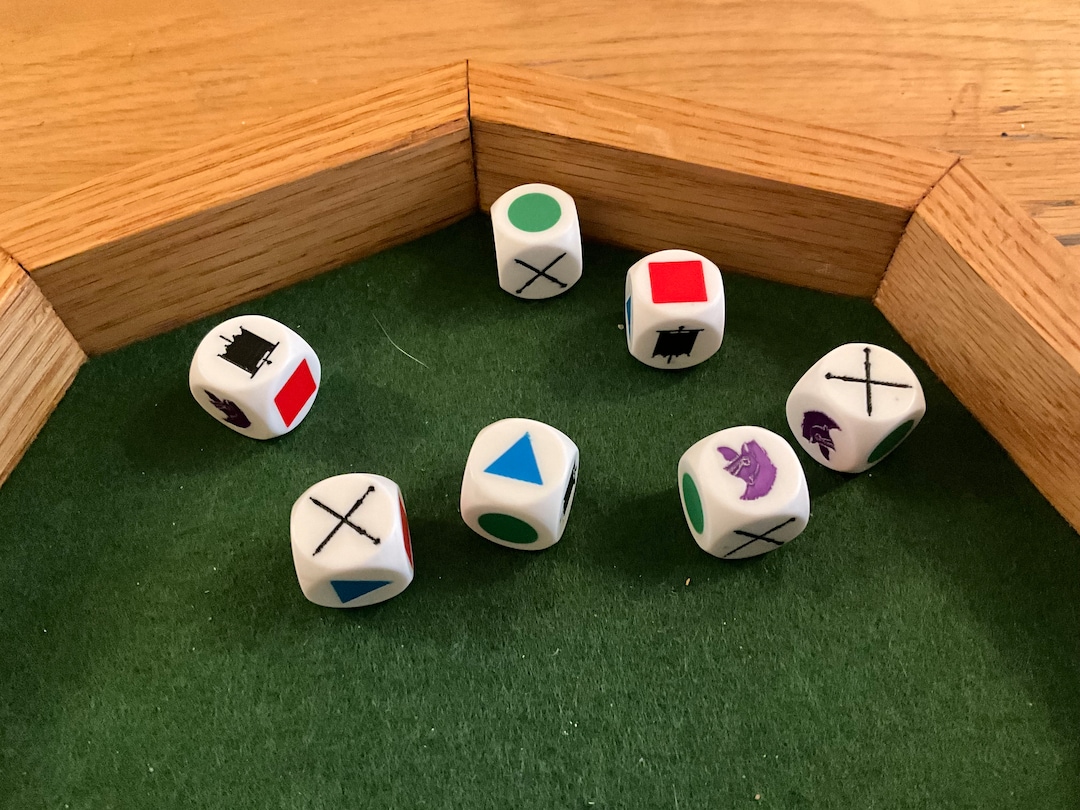 7 Battle Dice Compatible With Commands & Colors: Ancients - Etsy