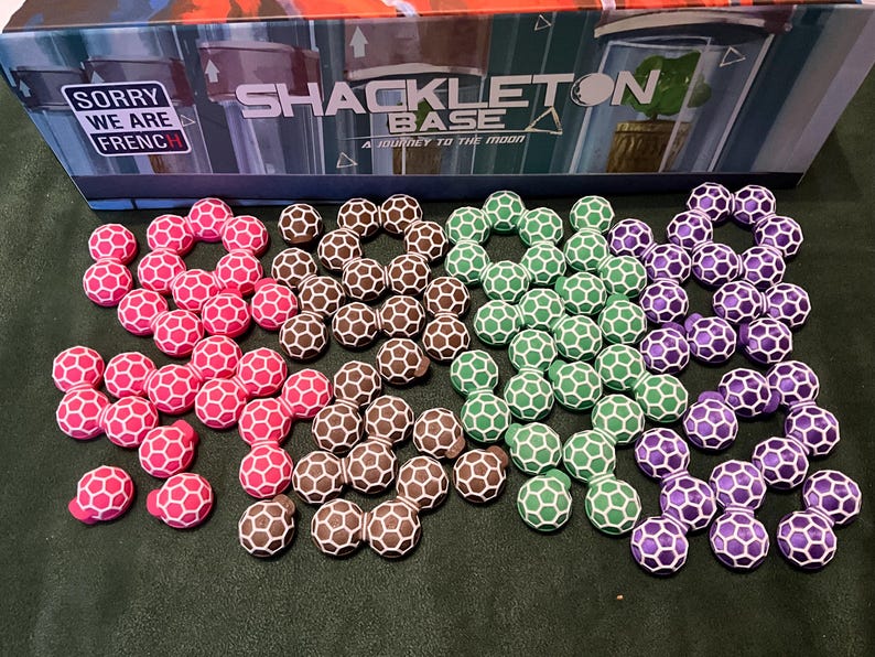 Pieces for Shackleton Base Board Game - Etsy