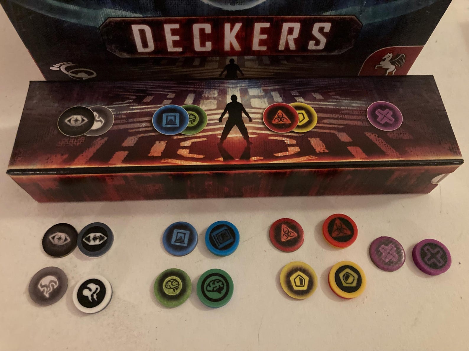 Deckers Board Game - Plastic Tokens - Etsy