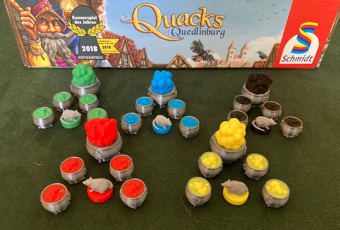 Upgraded Player Pieces for Quacks of Quedlinburg - Etsy UK