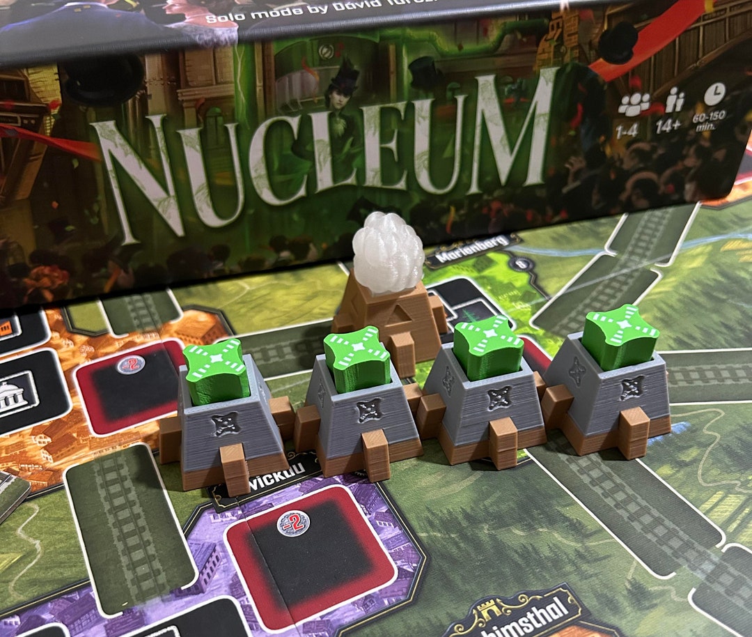 Power Plant Set for Nucleum Board Game - Etsy UK