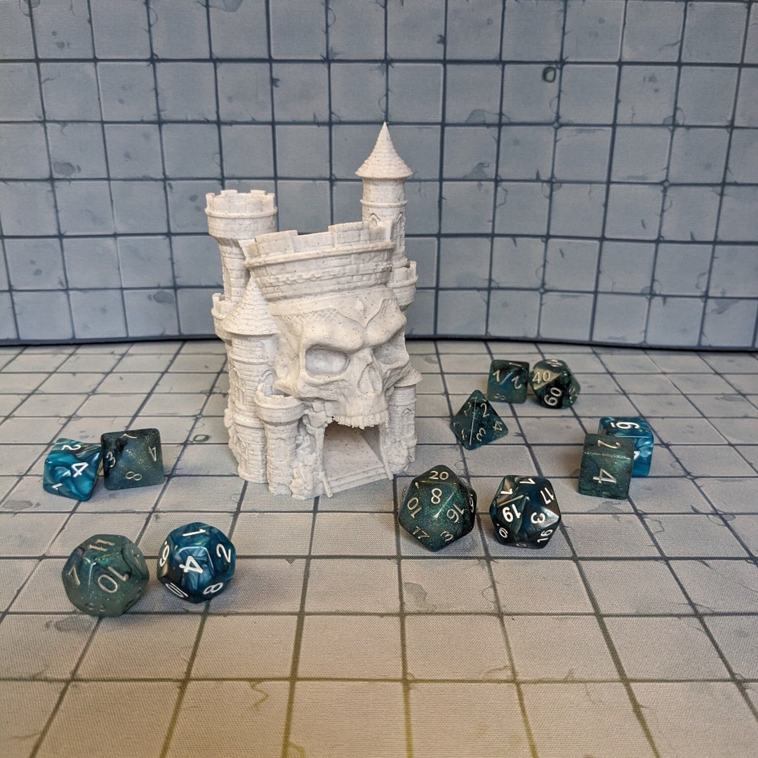 Skull Citadel Dice Tower - Etsy