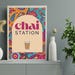 Chai Station Sign, Tea Coffee Table Poster, Indian Wedding, Desi ...