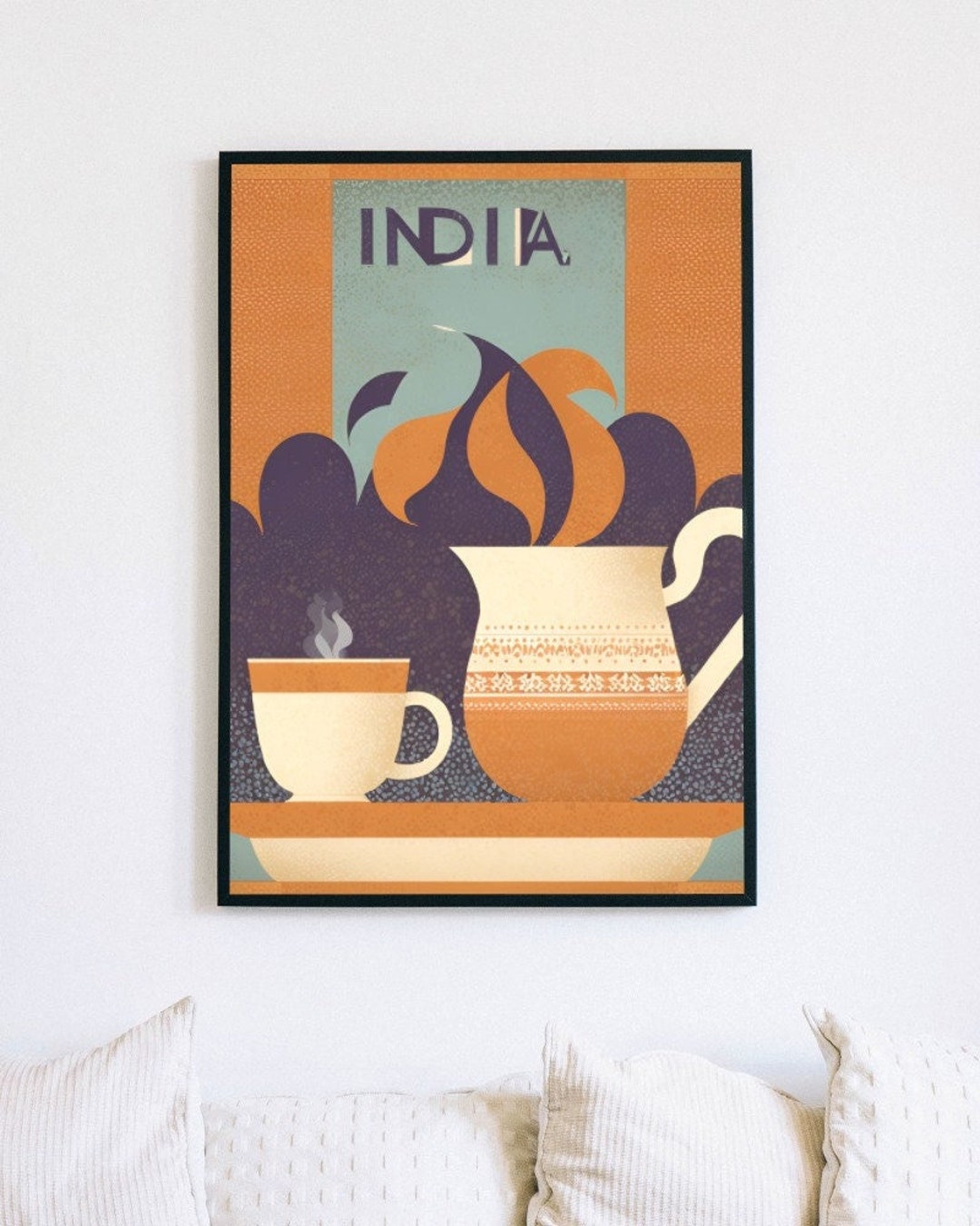 Indian Chai Print, Desi Art, Indian Chai Tea, South Asian Print, Indian ...