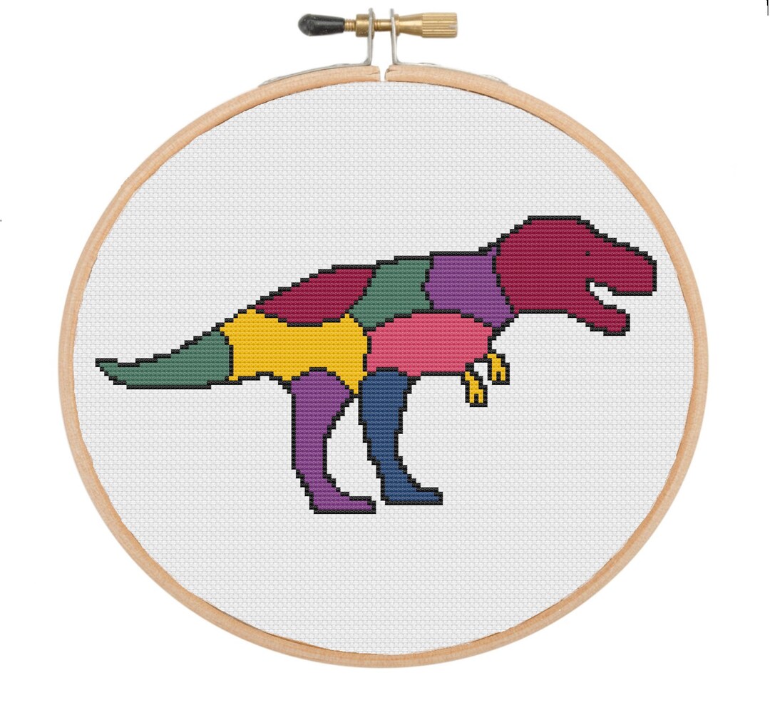 Stained Glass Tyrannosaurus Rex (T. Rex) - Etsy