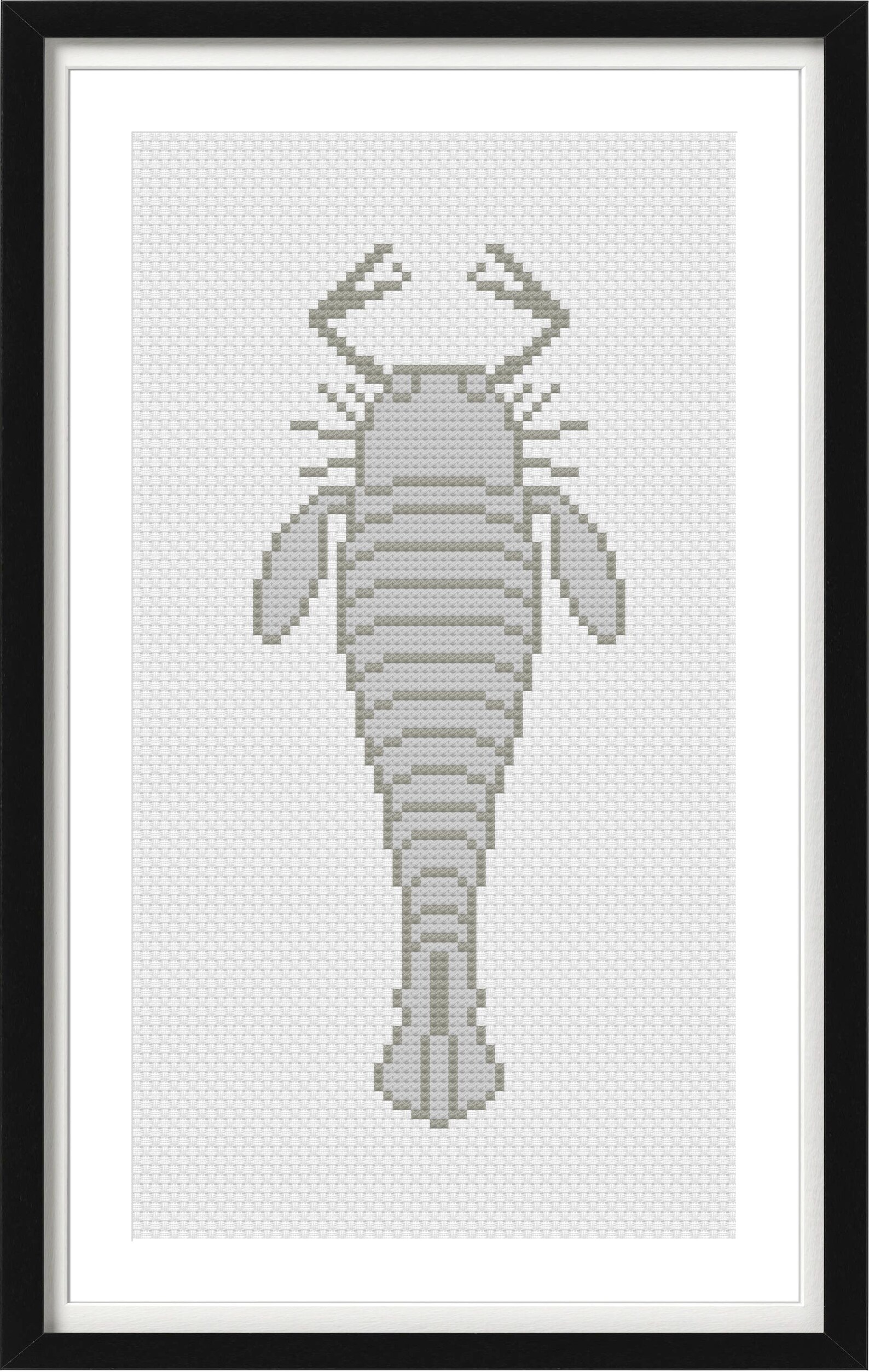Sea Scorpion Eurypterid Cross Stitch Pattern - Etsy