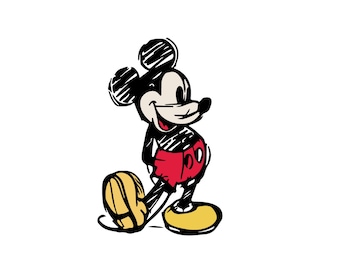 Mickey Mouse Running Scared