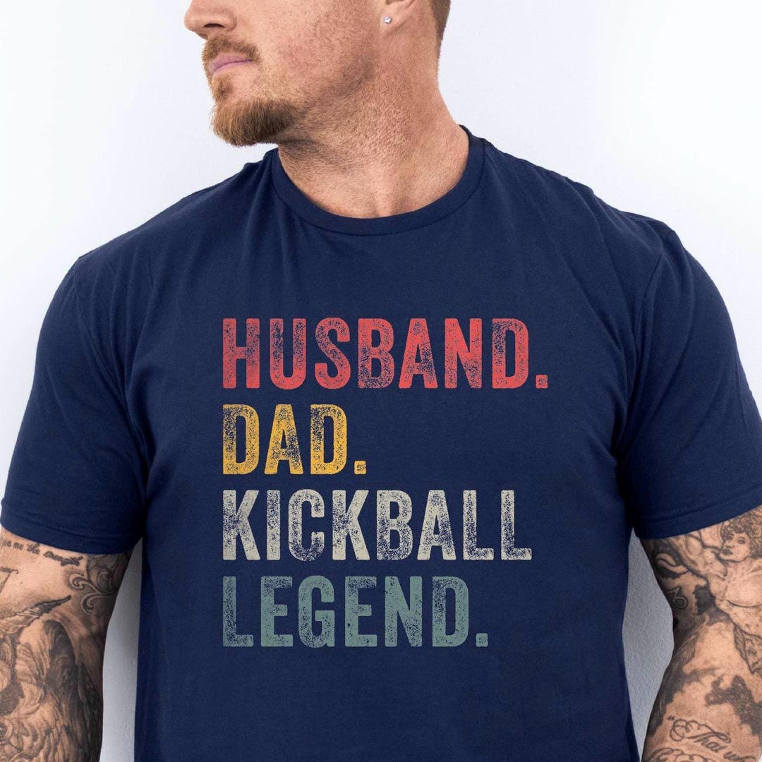 Comfort Colors Kickball Shirt, Funny Kickball Shirt ,husband Dad ...