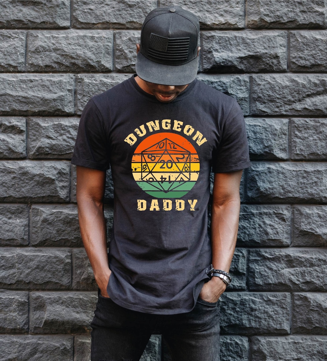Dungeon Daddy T-shirt , Dnd Dungeon Dad Shirt , Fathers Day Gift T ...