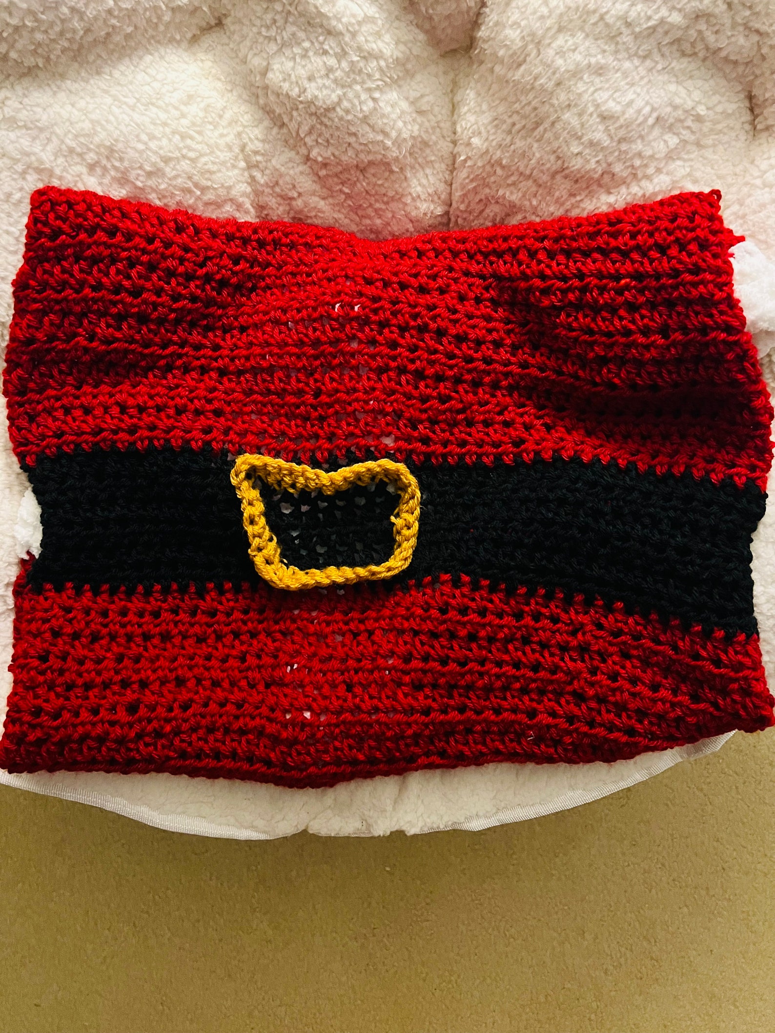 Santa Blanket Crocheted - Etsy