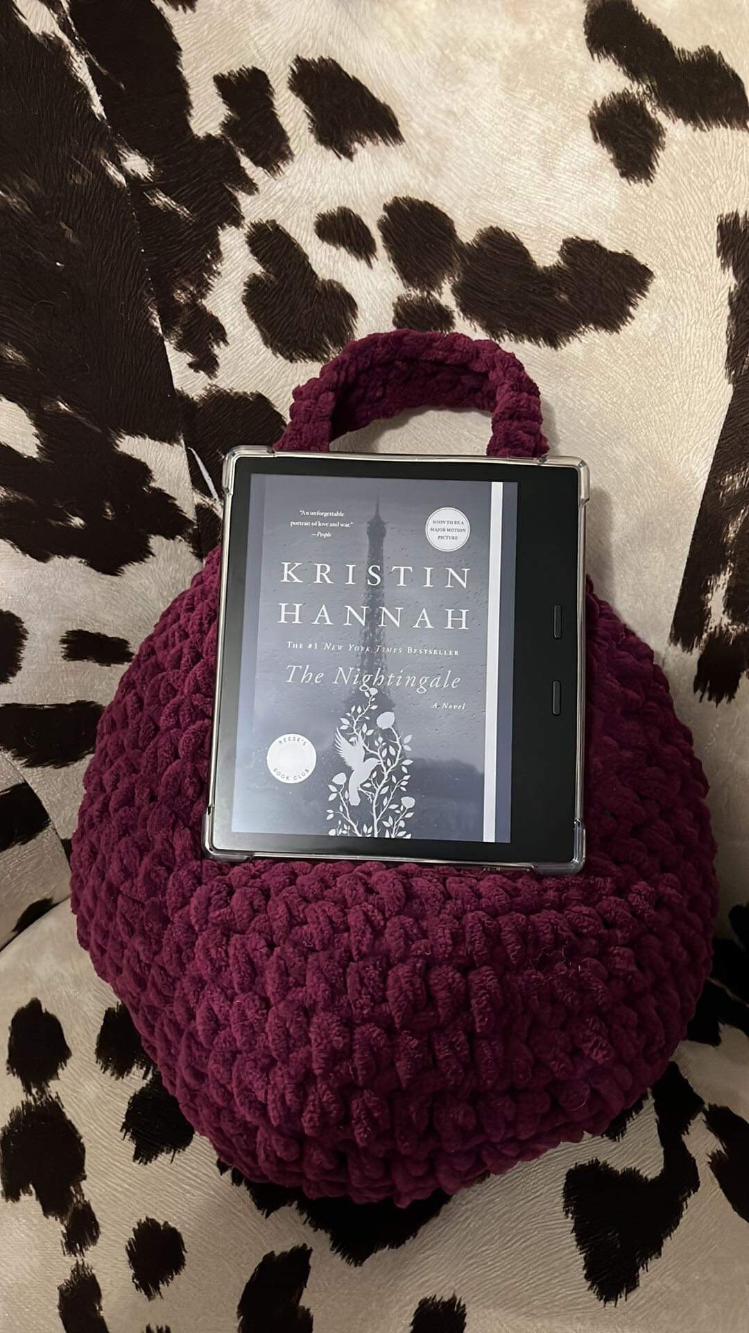 Kindle Pouf Crocheted - Etsy