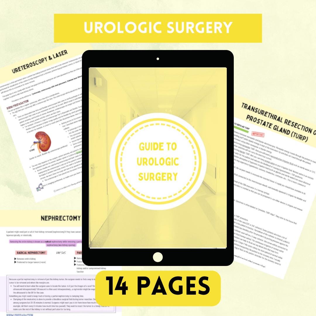 Guide to Urologic Surgery | Surgical Guide | Surgery | Digital Download ...