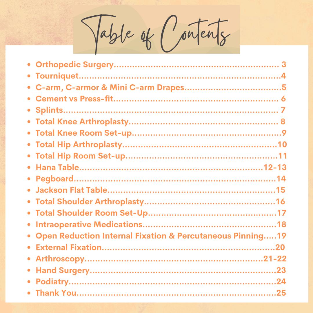 Guide to Orthopedic Surgery | Surgical Guide | Surgery | Digital ...