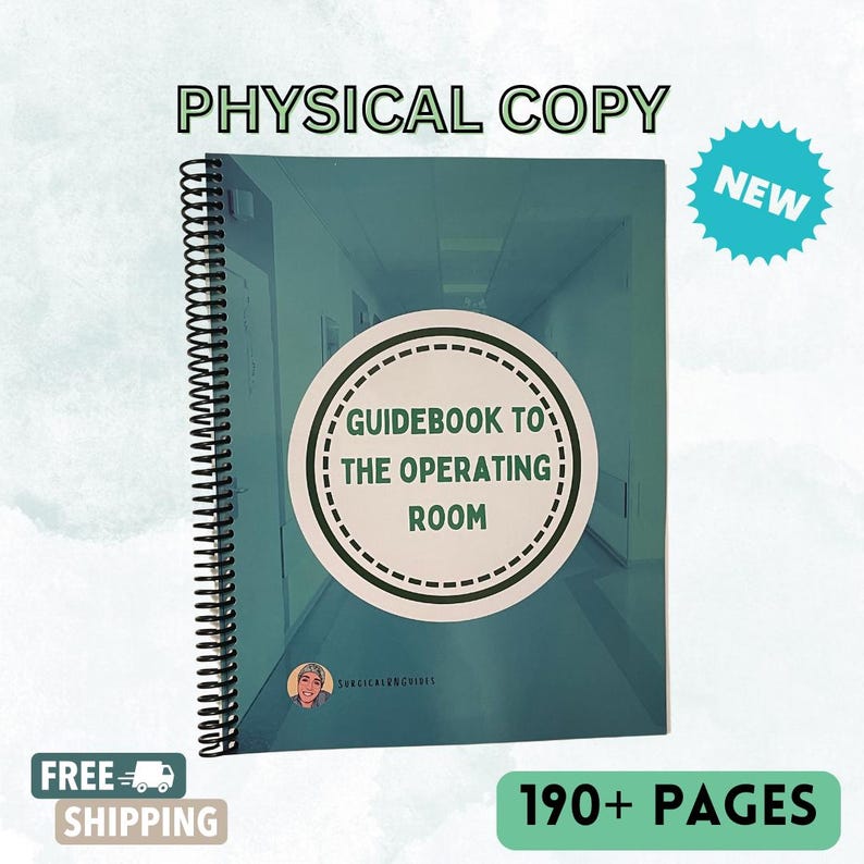 Guidebook to the Operating Room | Spiral Bound - Etsy
