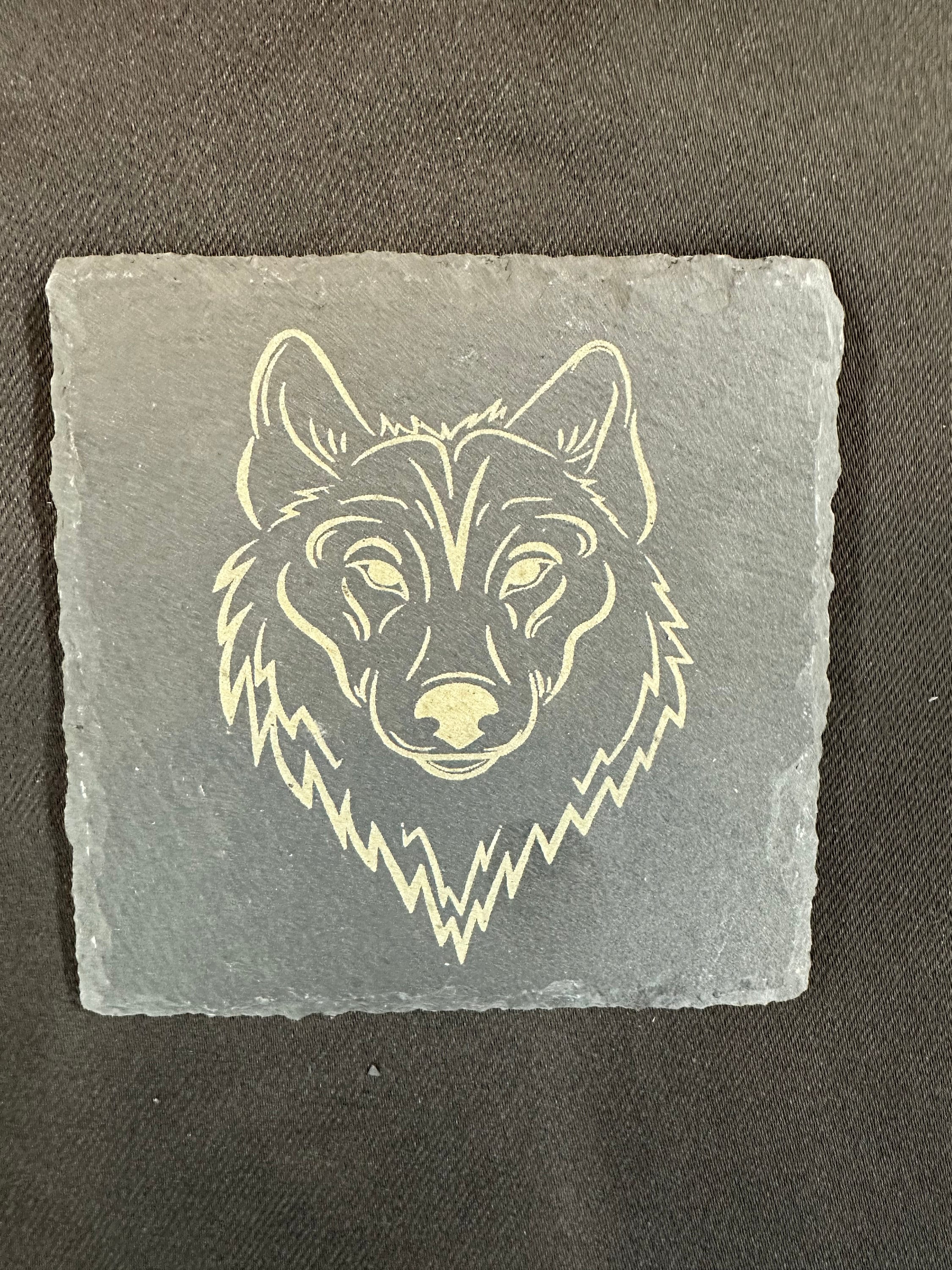Engraved Slate Coasters - Etsy