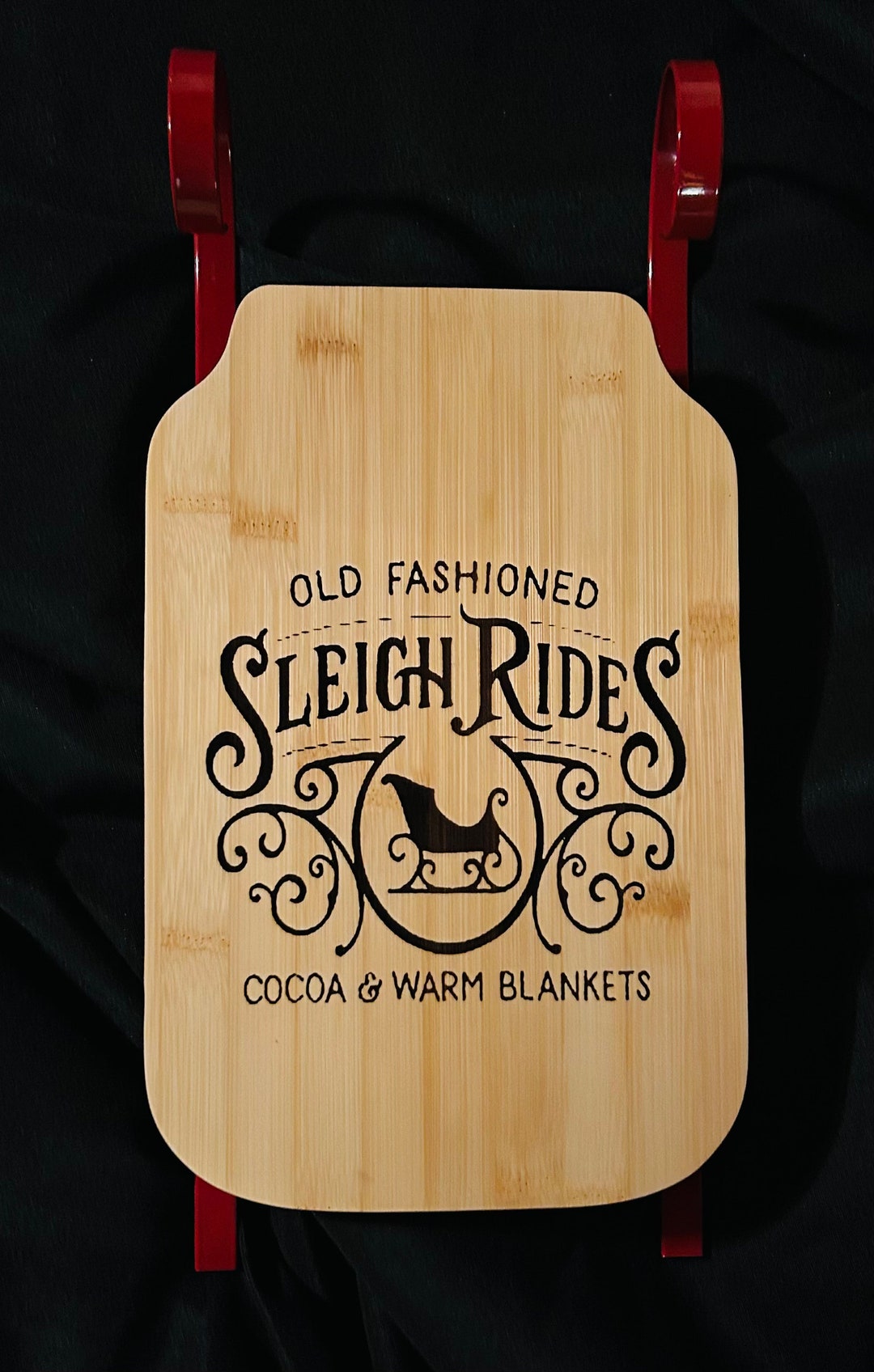 Sleigh Charcuterie Board - Etsy