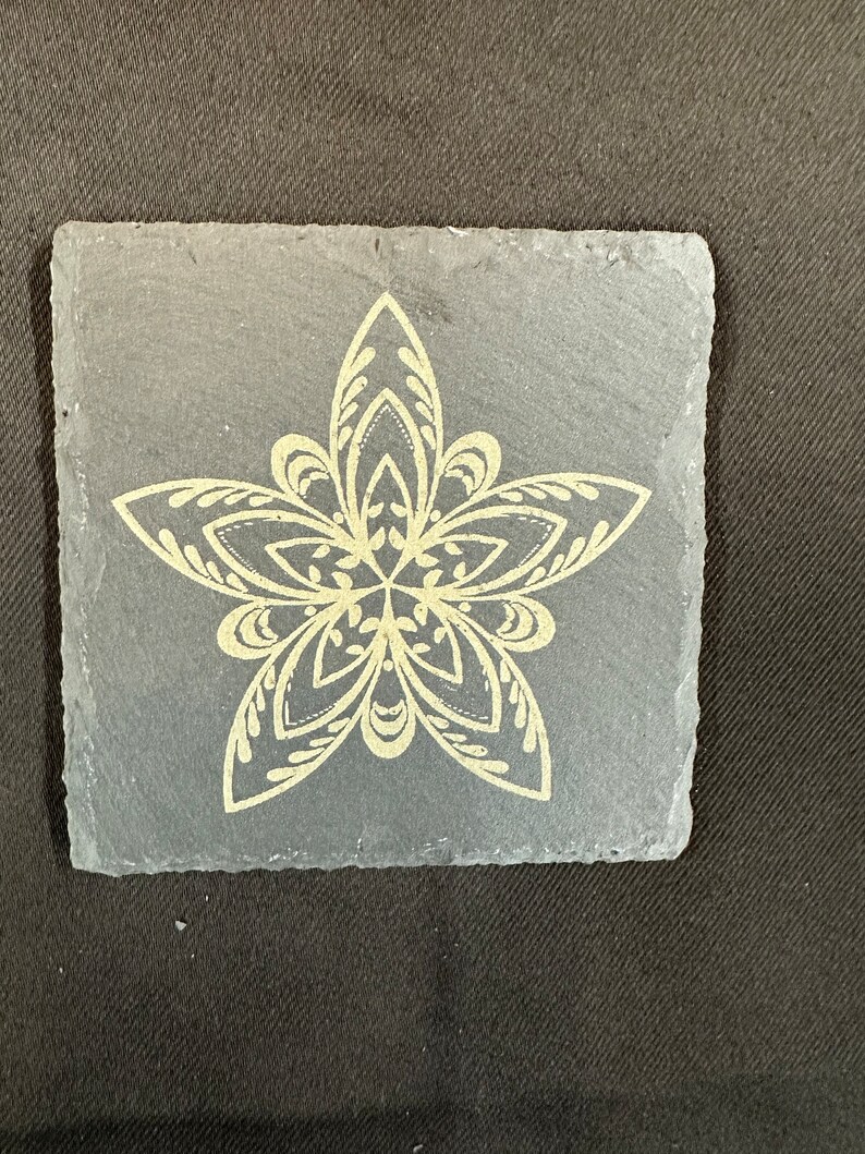 Engraved Slate Coasters - Etsy