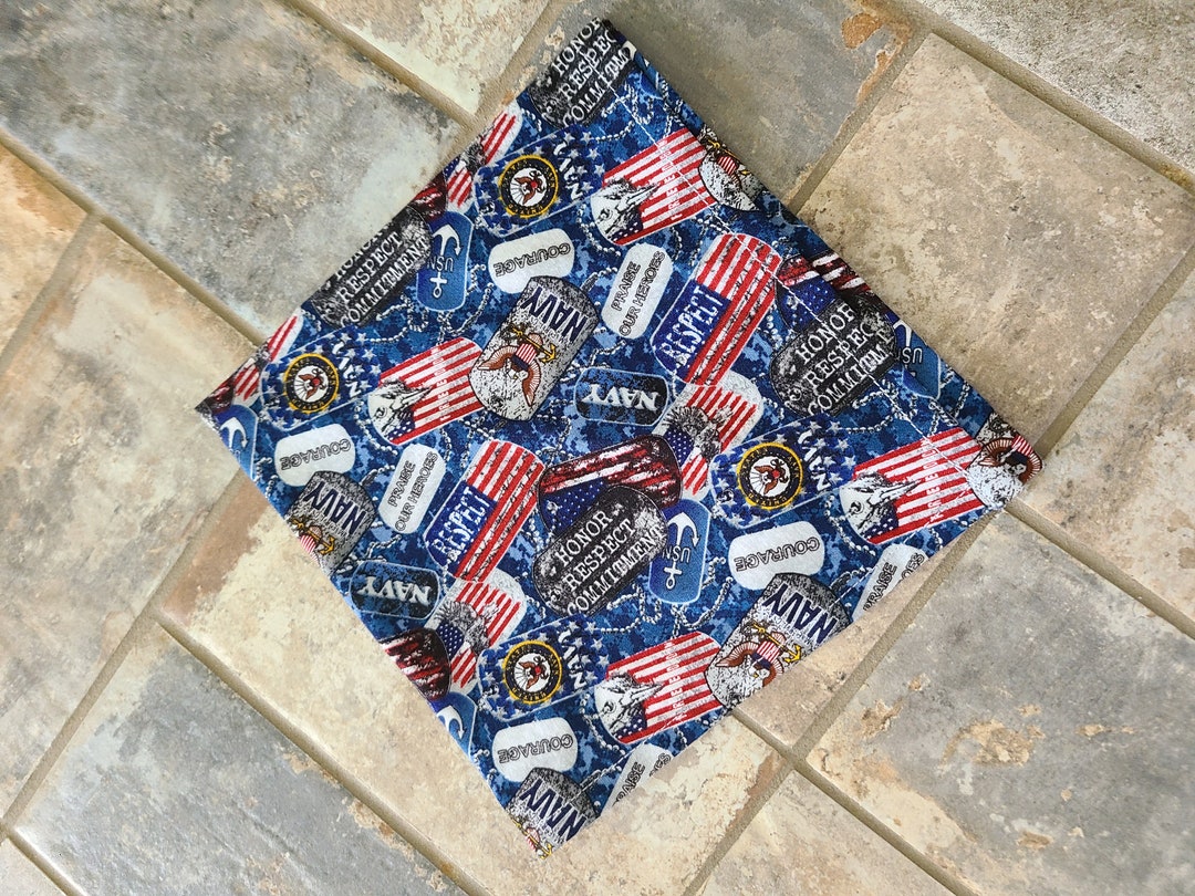 US Navy Pocket Square, Patriotic Pocket Square, Presidents Day Pocket ...