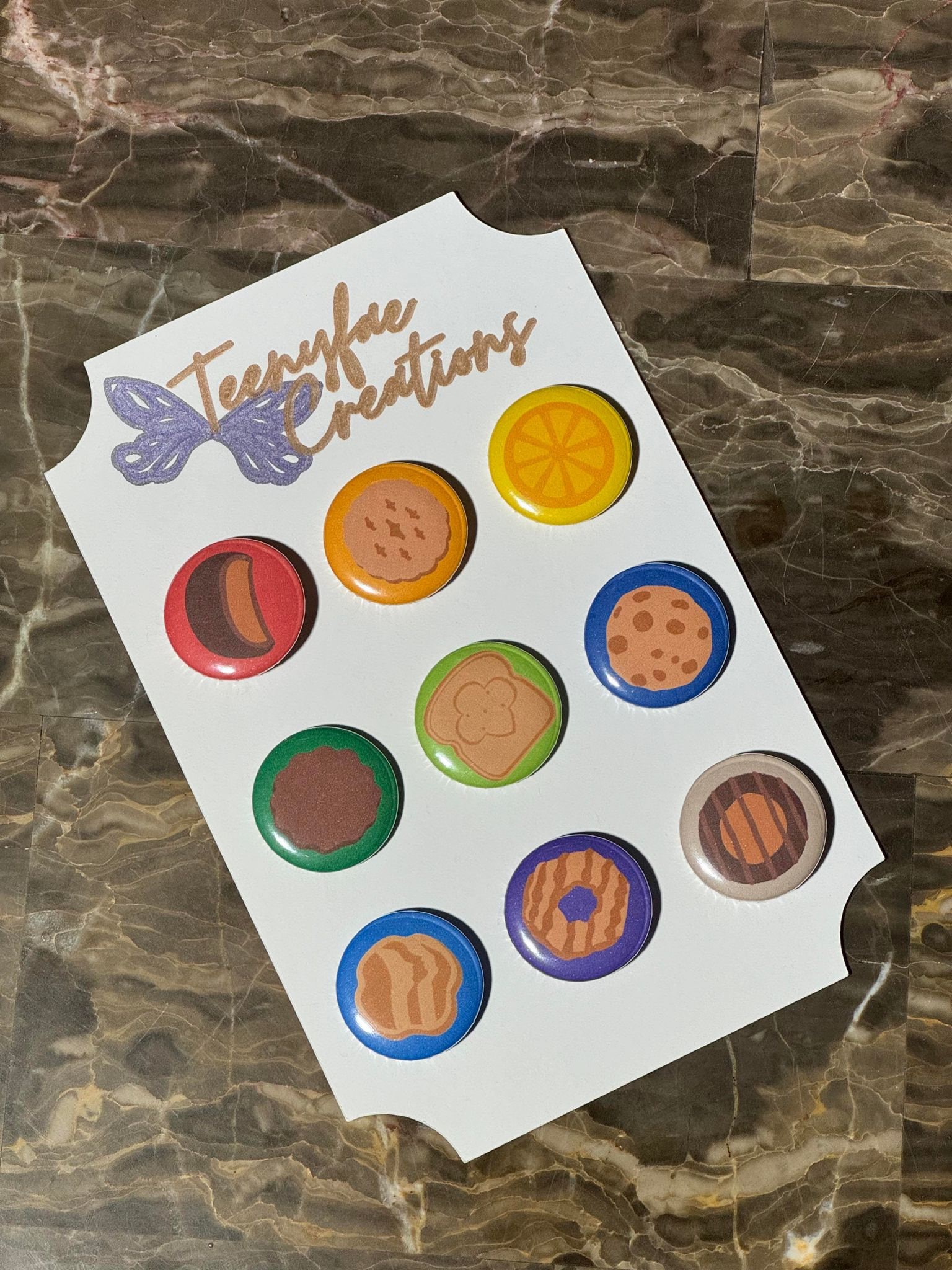 1" Girl Scout Cookie Pin Set - Etsy