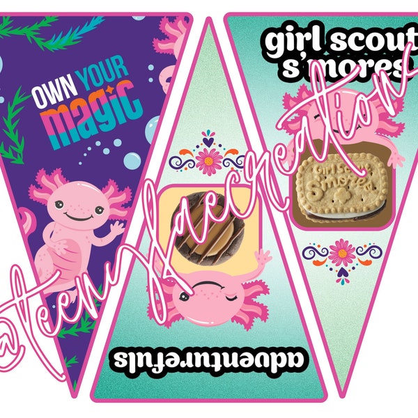 Girlscout Cookie Banner 2024 - Etsy