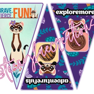 Girl Scout Backdrop Printable - Etsy