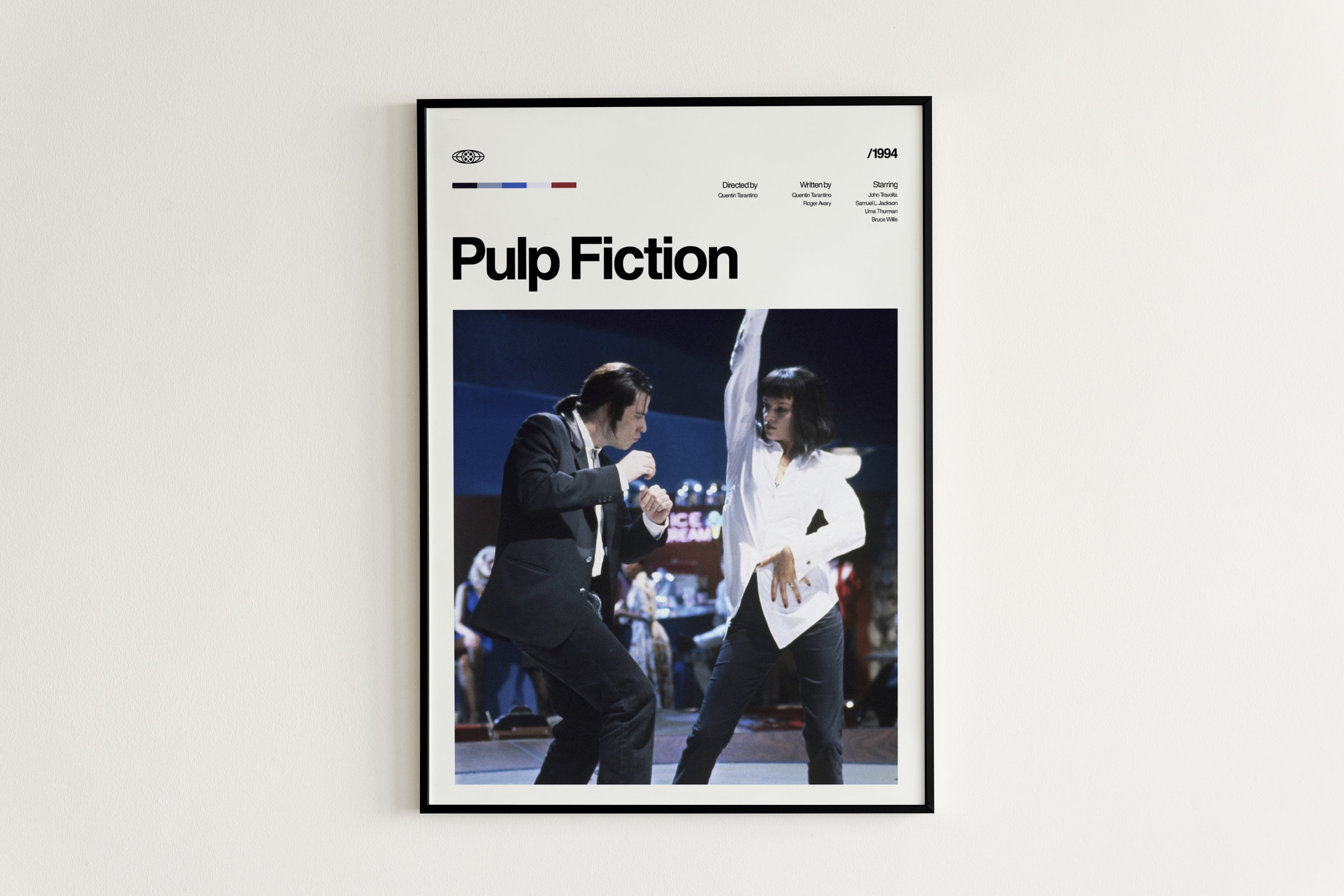 Pulp Fiction Movie Poster, Pulp Fiction Wall Decor, Pulp Fiction Poster ...