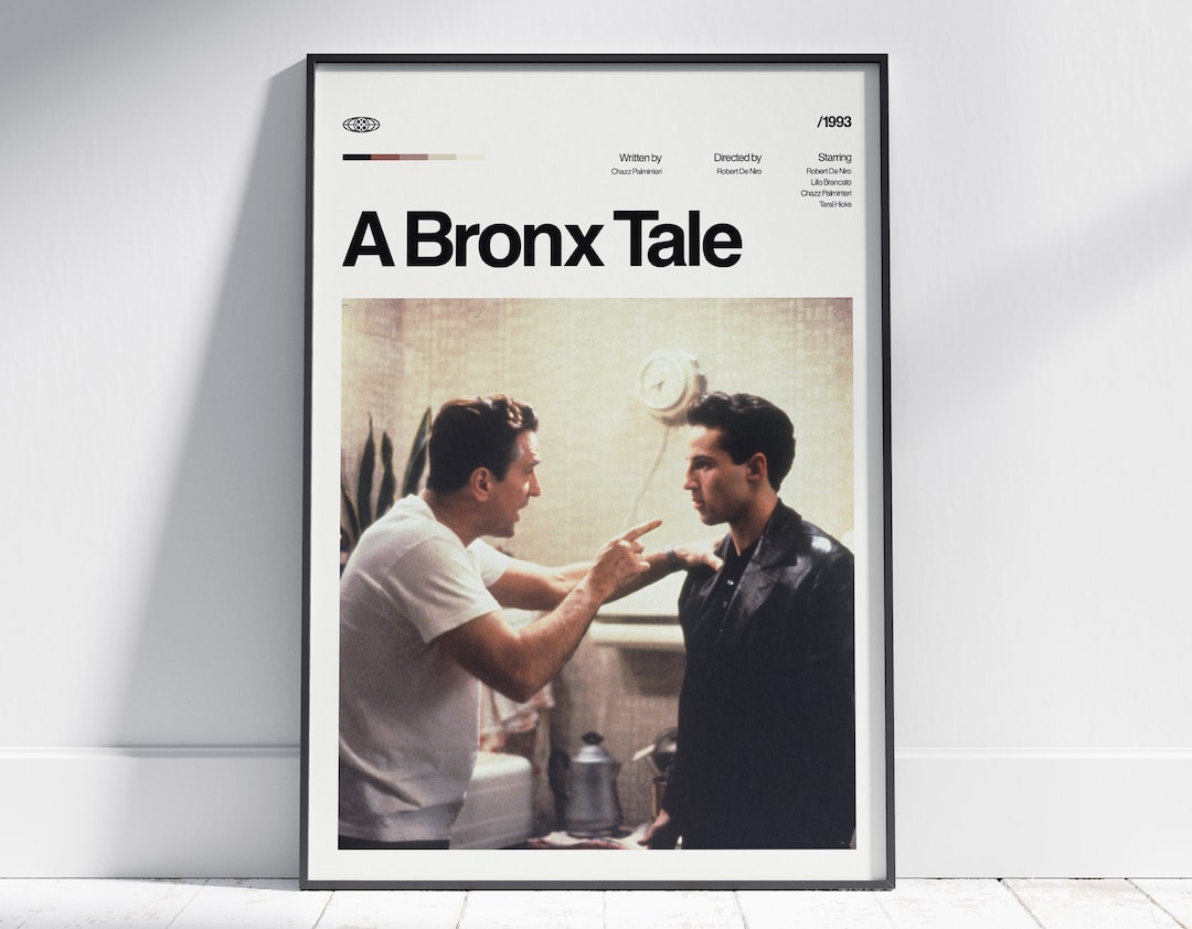 A Bronx Tale Movie Poster, A Bronx Tale Wall Decor, A Bronx Tale Poster ...