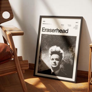 ERASERHEAD Movie Poster, Retro Art Print (digital Download) - Etsy