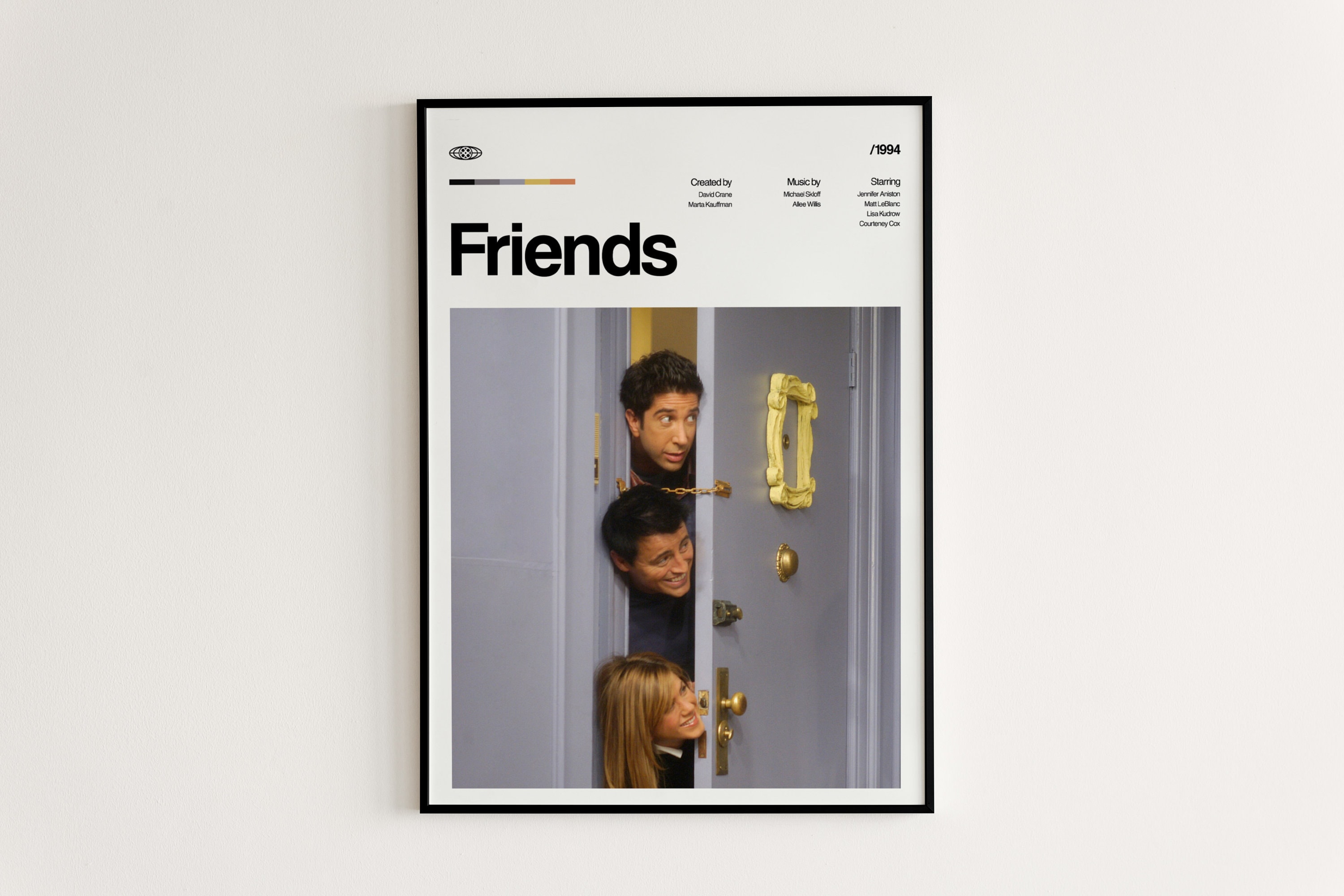 Friends Poster, Friends Poster Print, Friends Series Poster Print, Tv ...