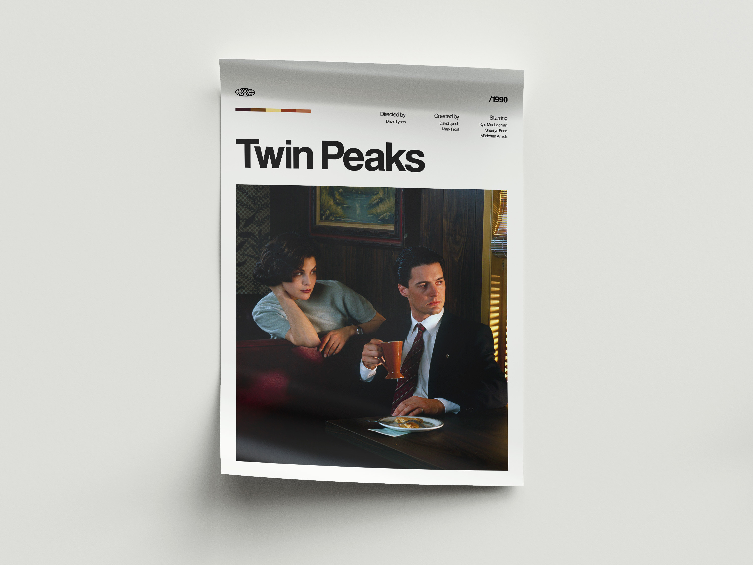 Twin Peaks Poster, Twin Peaks Poster Print, Twin Peaks Series Poster ...