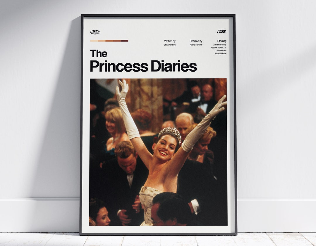 The Princess Diaries Movie Poster, the Princess Diaries Wall Decor, the ...
