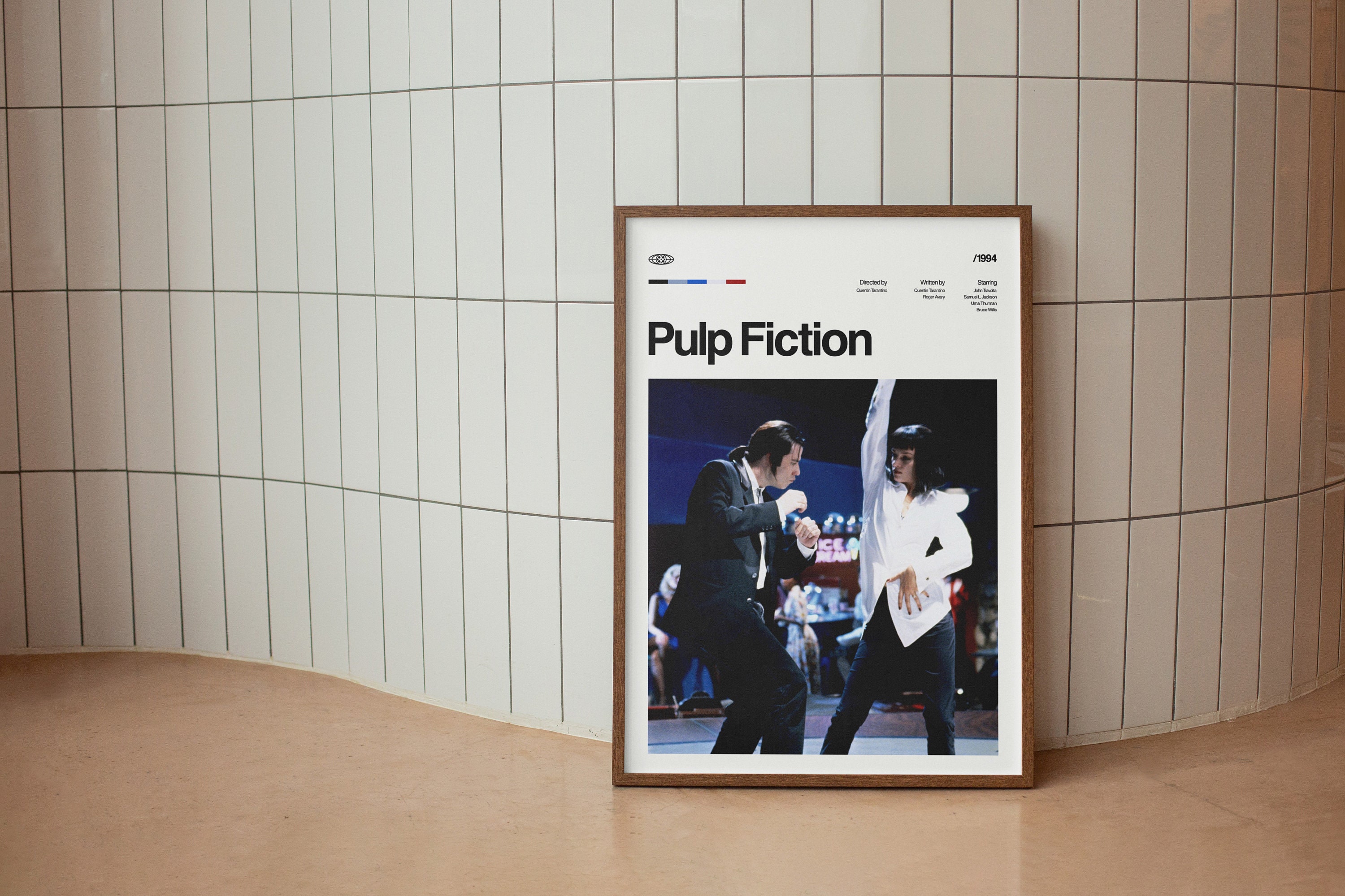 Pulp Fiction Movie Poster Pulp Fiction Wall Decor Pulp - Etsy