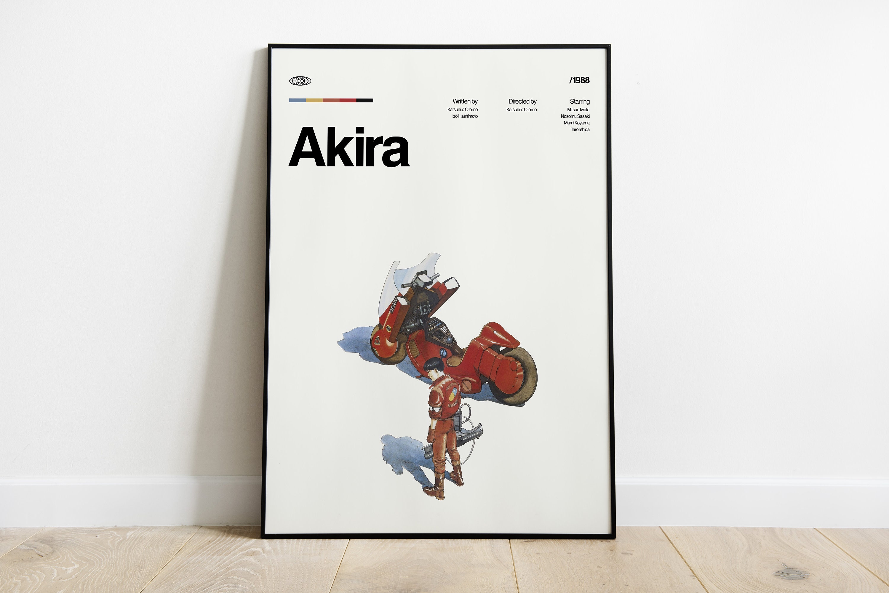 Akira Poster, Akira Print, Akira Wall, Akira Wall Decor, Anime Poster ...