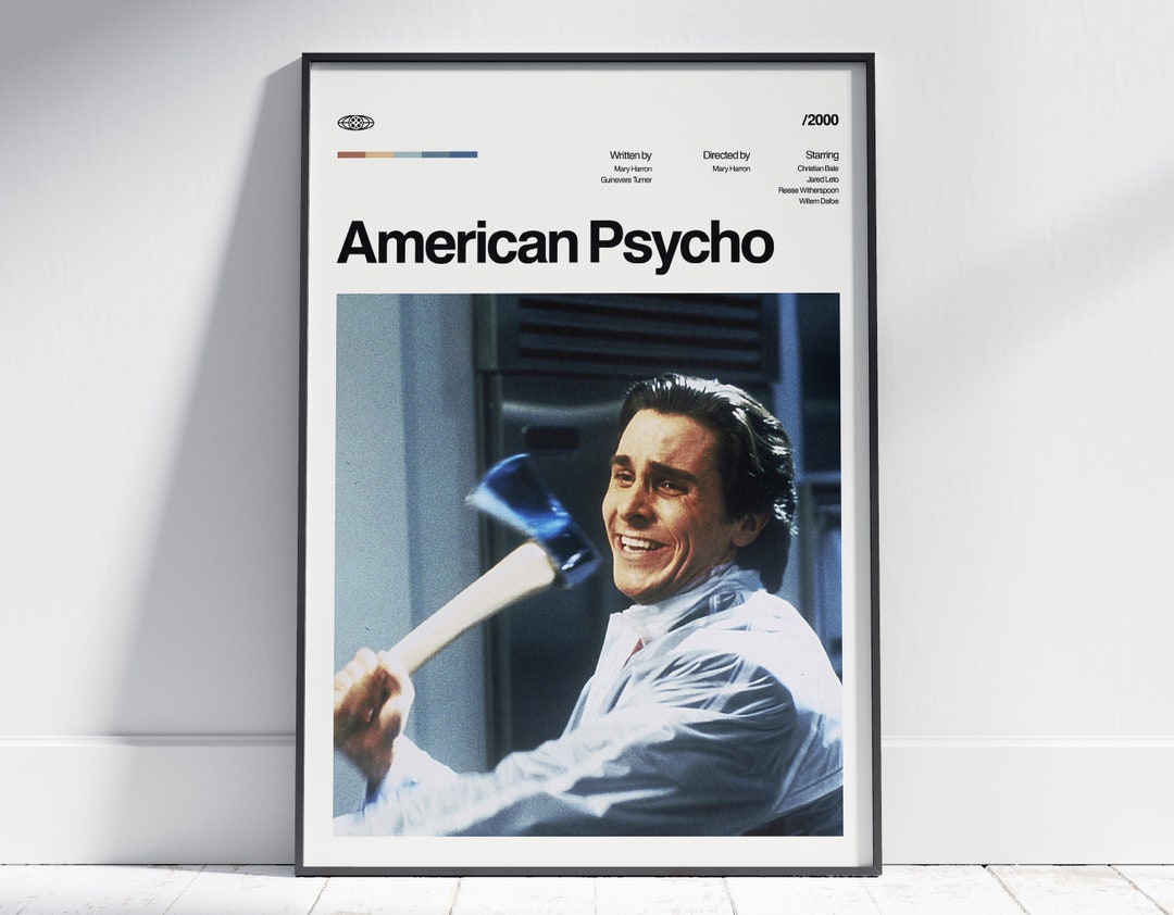 American Psycho Movie Poster, American Psycho Poster, American Psycho ...