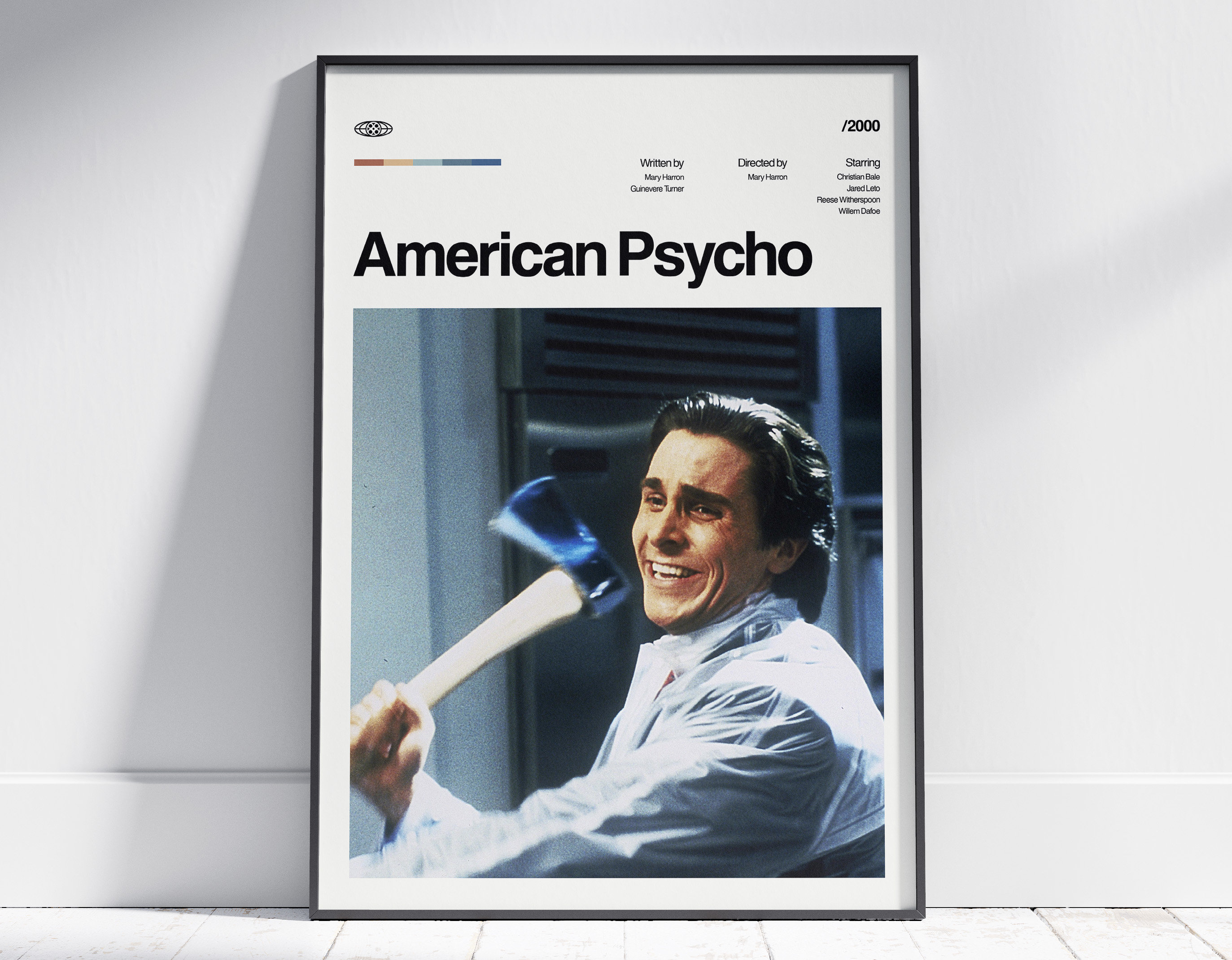 American Psycho Movie Poster American Psycho Poster American - Etsy