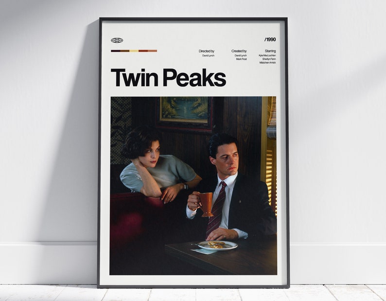 Twin Peaks Poster, Twin Peaks Poster Print, Twin Peaks Series Poster ...