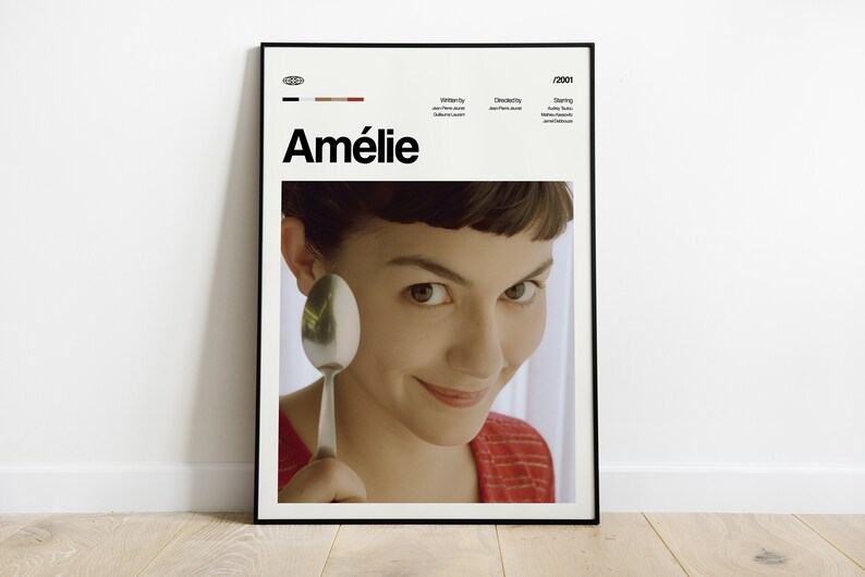 Amelie Movie Poster Amelie Wall Decor Amelie Poster Print - Etsy