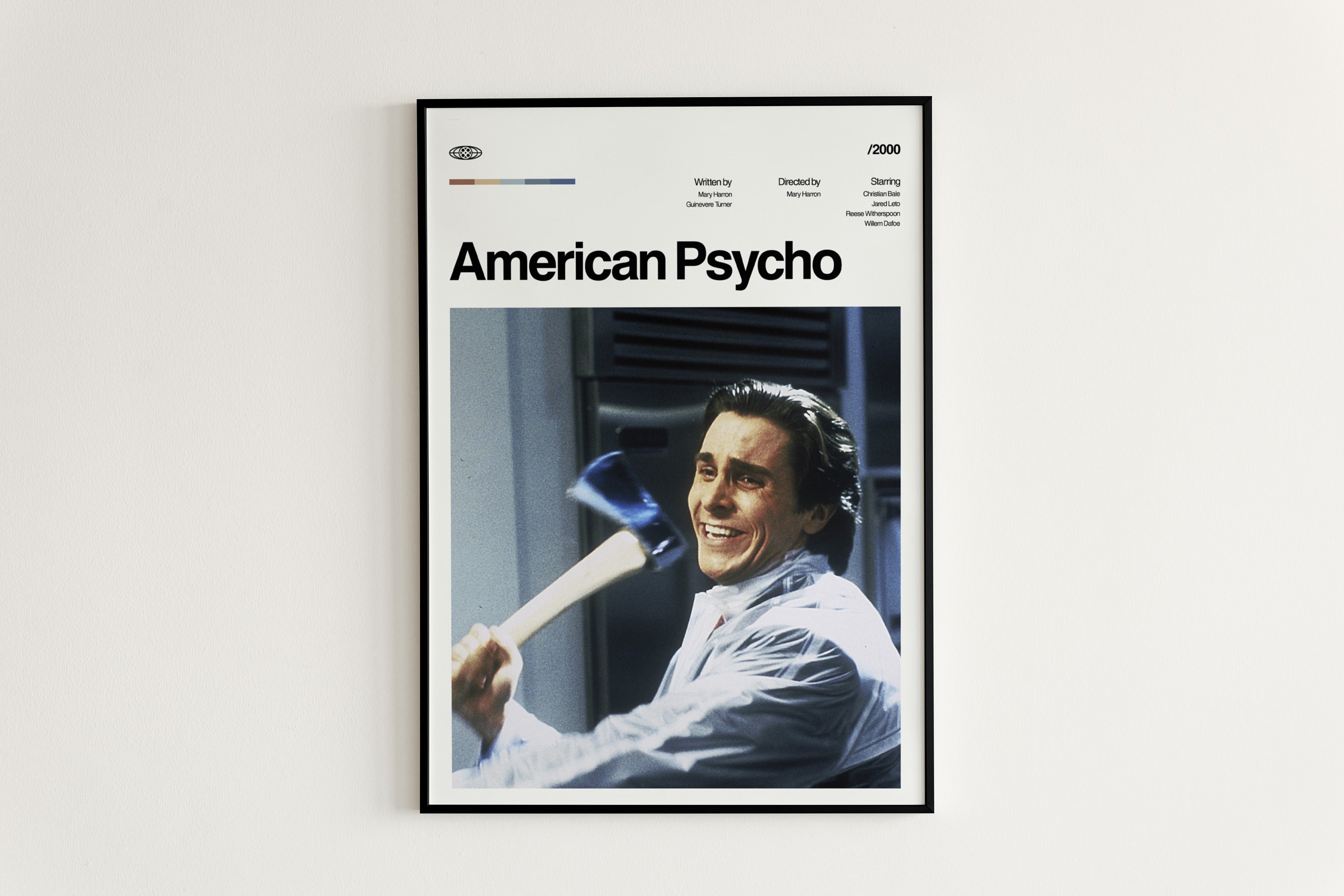 American Psycho Movie Poster American Psycho Poster American - Etsy