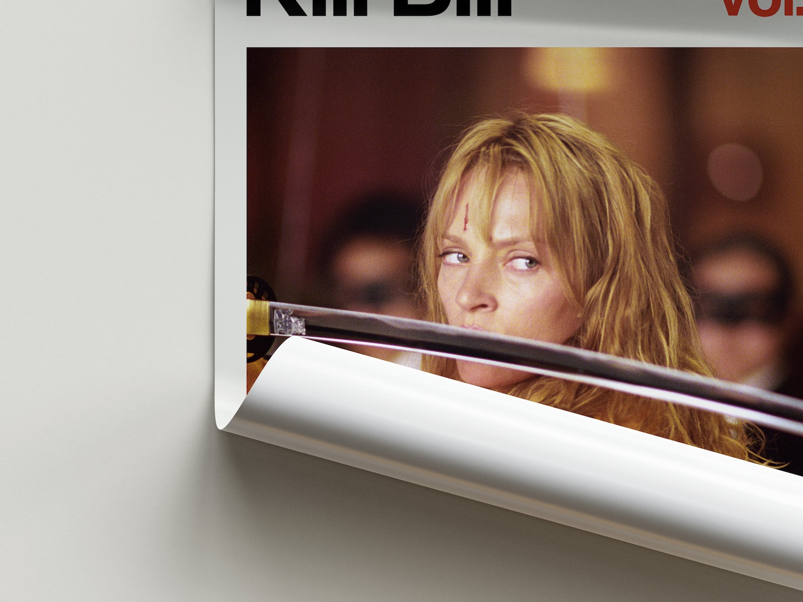 Kill Bill Movie Poster Kill Bill Wall Decor Kill Bill Poster - Etsy