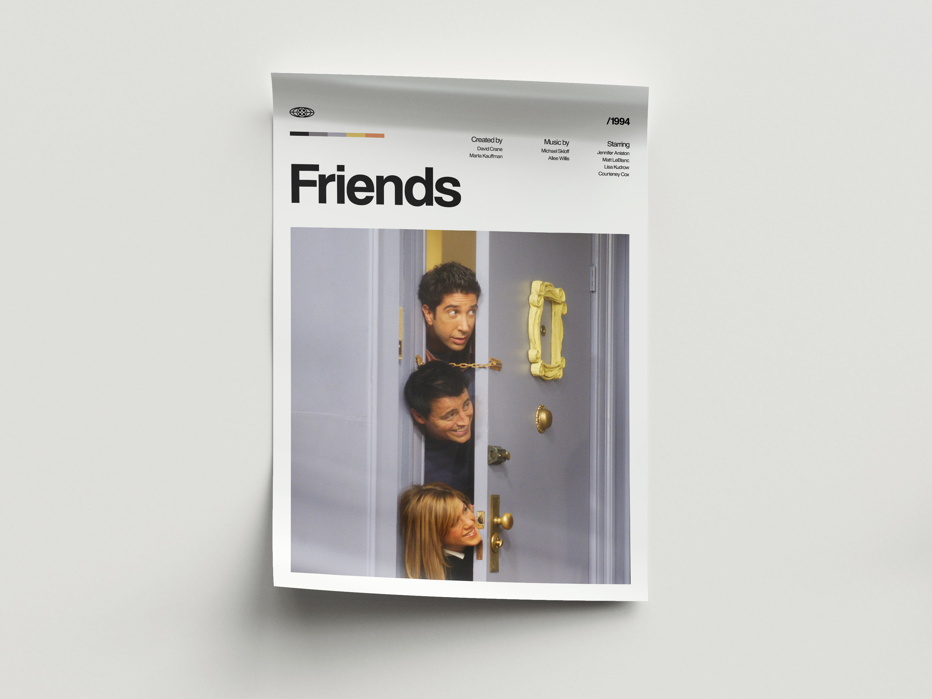 Friends Poster, Friends Poster Print, Friends Series Poster Print, Tv ...