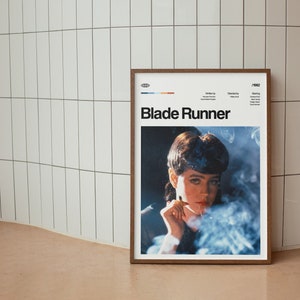 Blade Runner Movie Poster, Blade Runner Wall Decor, Blade Runner Poster ...