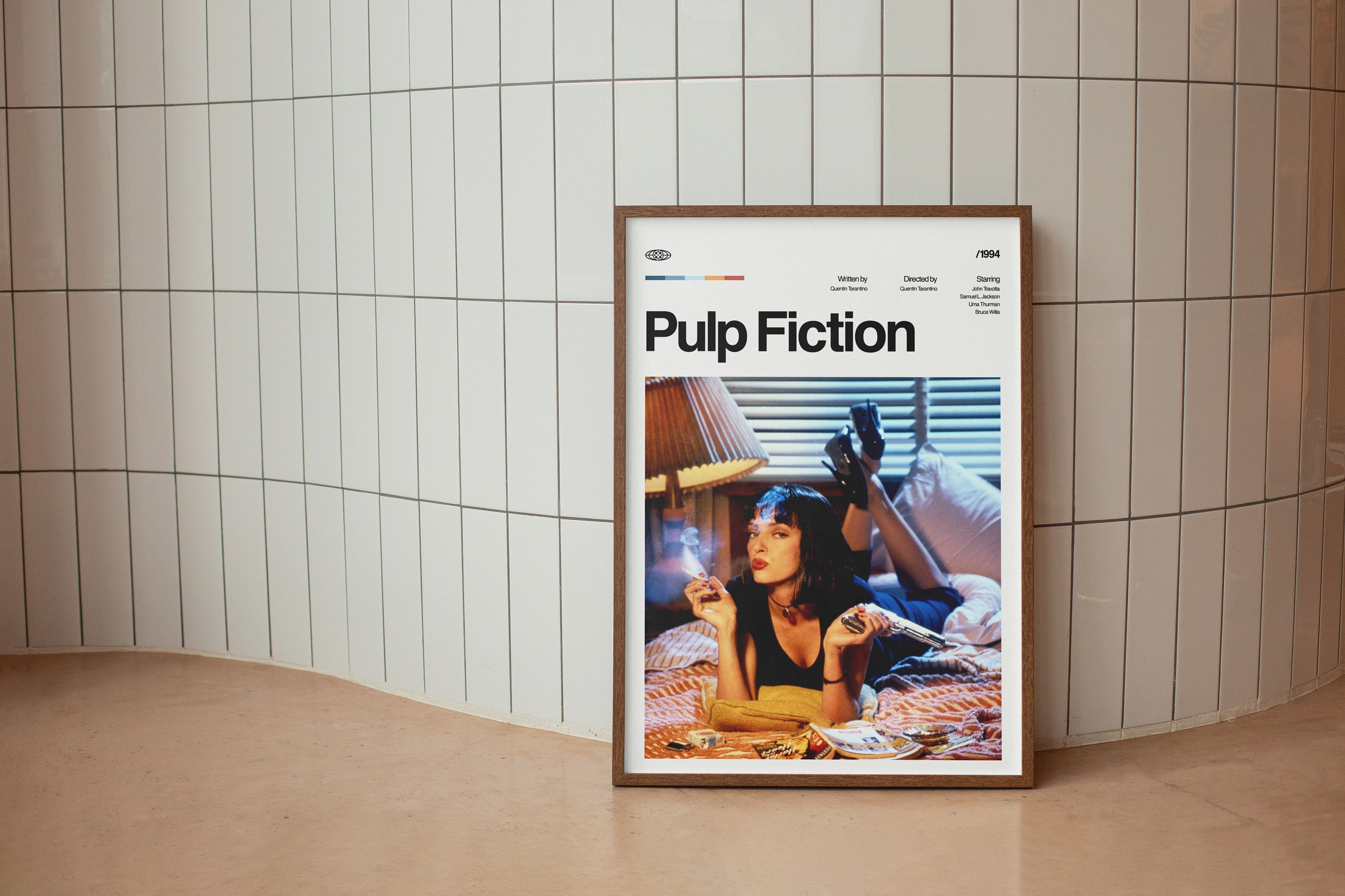 Pulp Fiction Movie Poster, Pulp Fiction Wall Decor, Pulp Fiction Poster ...