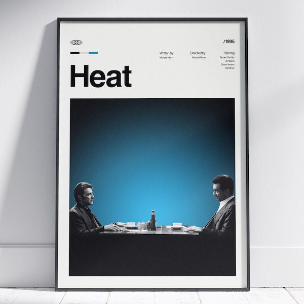 Heat Movie Poster - Etsy