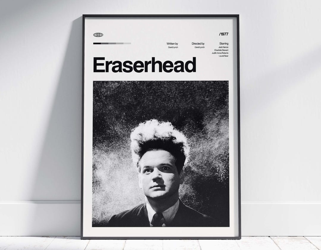 Eraserhead Movie Poster, Eraserhead Wall Decor, Eraserhead Poster Print ...