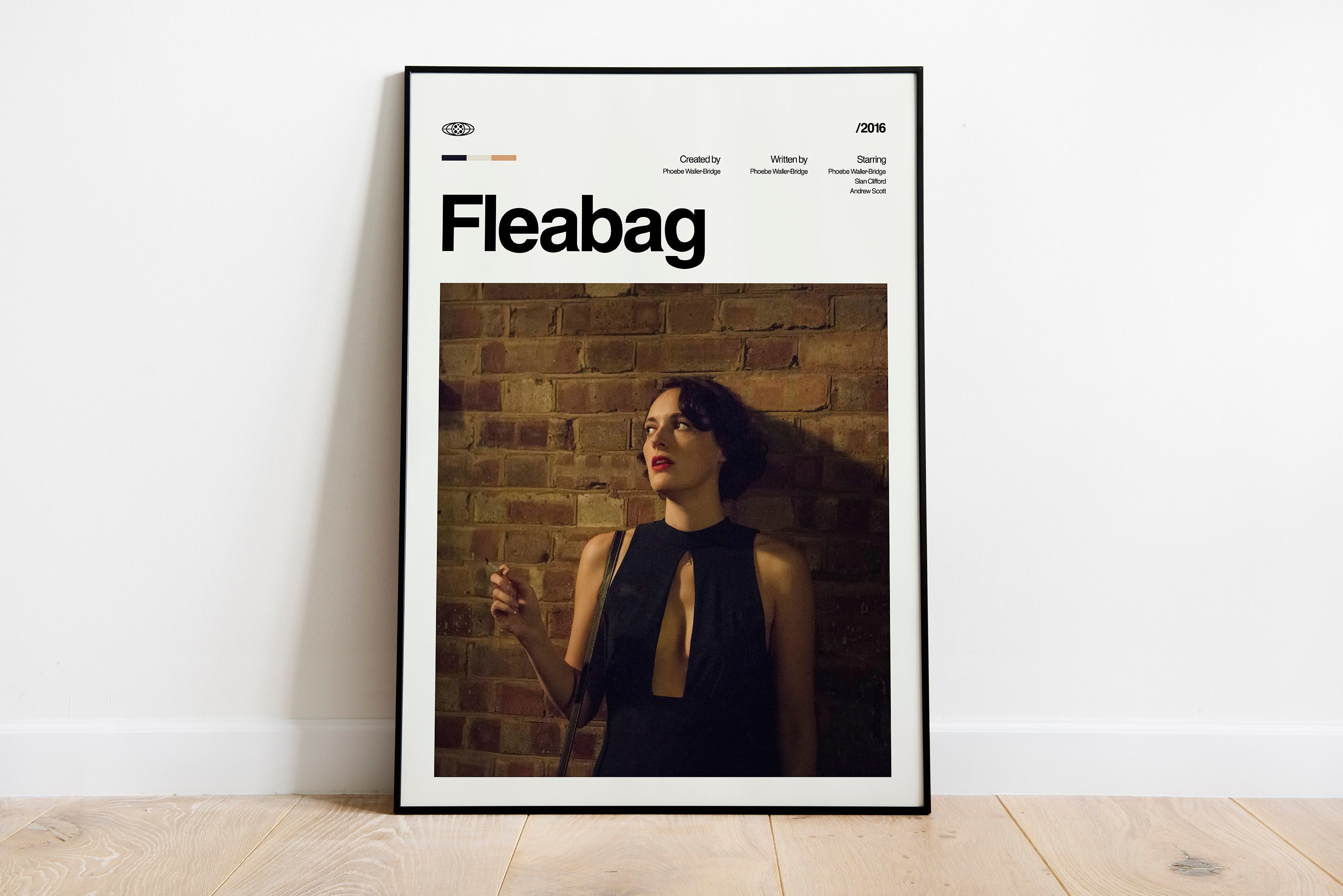 FLEABAG Tv Series Poster Print, Phoebe Waller-bridge Art, Digital ...