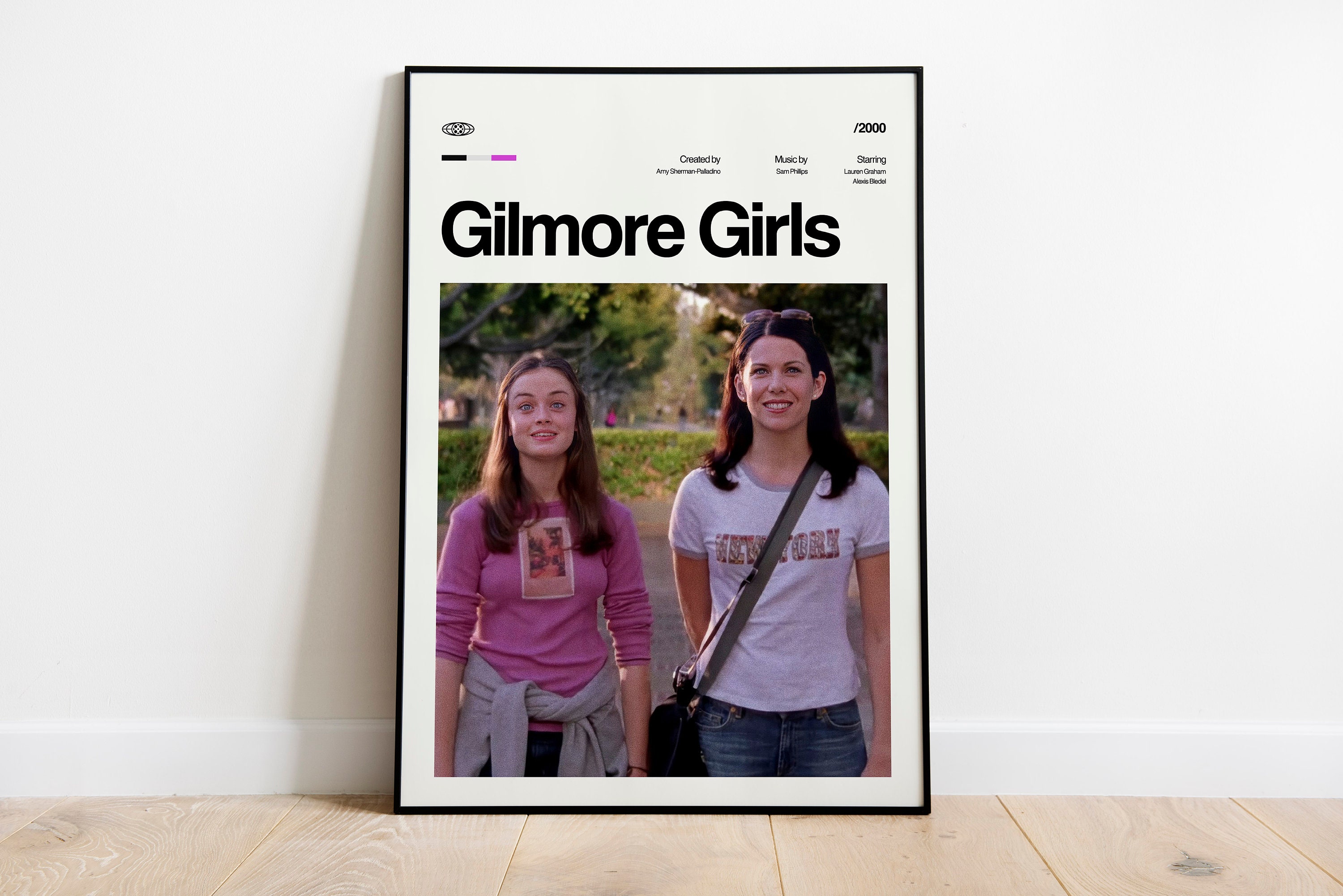 Gilmore Girls Poster, Gilmore Girls Poster Print, Gilmore Girls Series ...