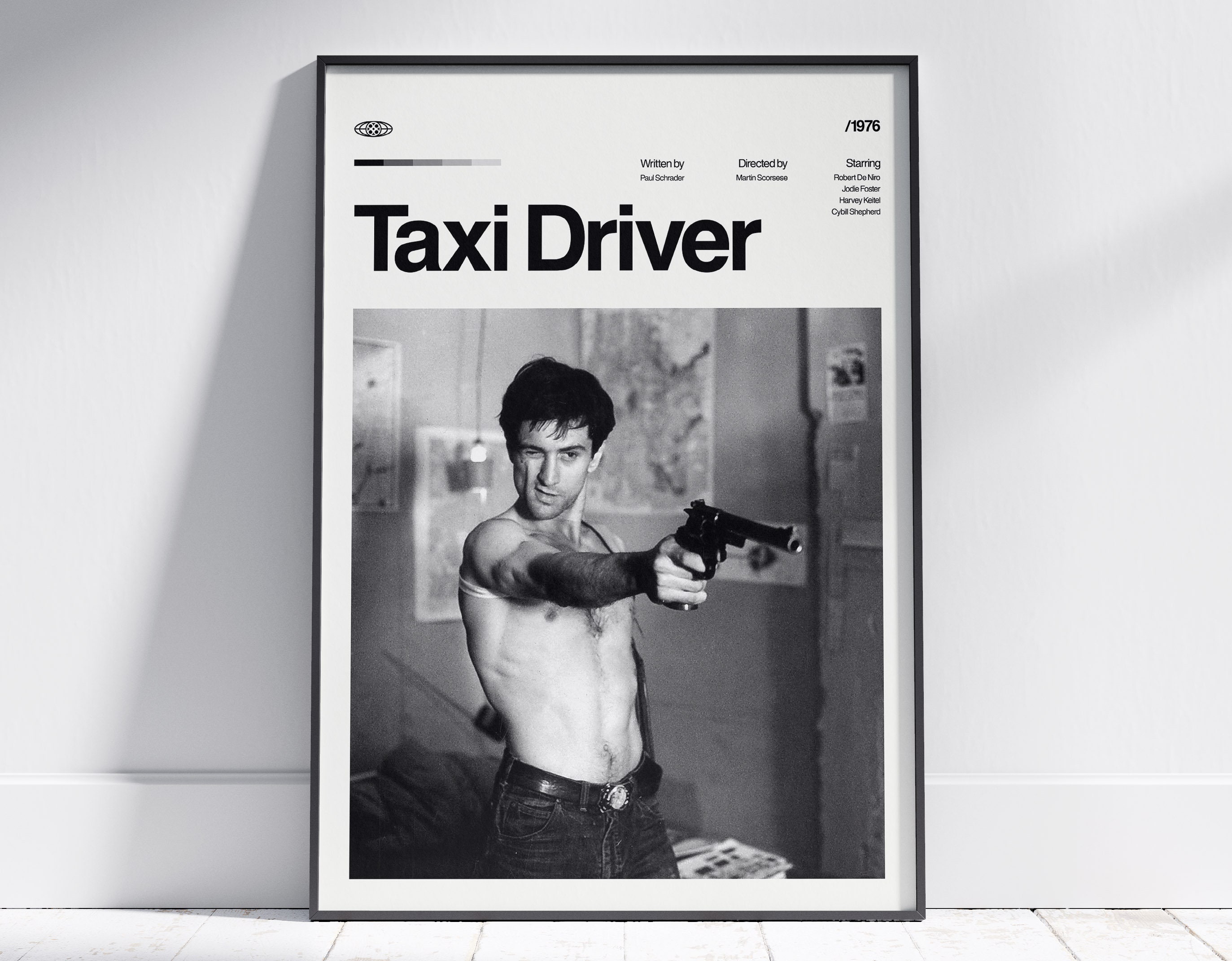 Taxi Driver Movie Poster, Taxi Driver Wall Decor, Taxi Driver Poster Print, Vintage Retro Art ...