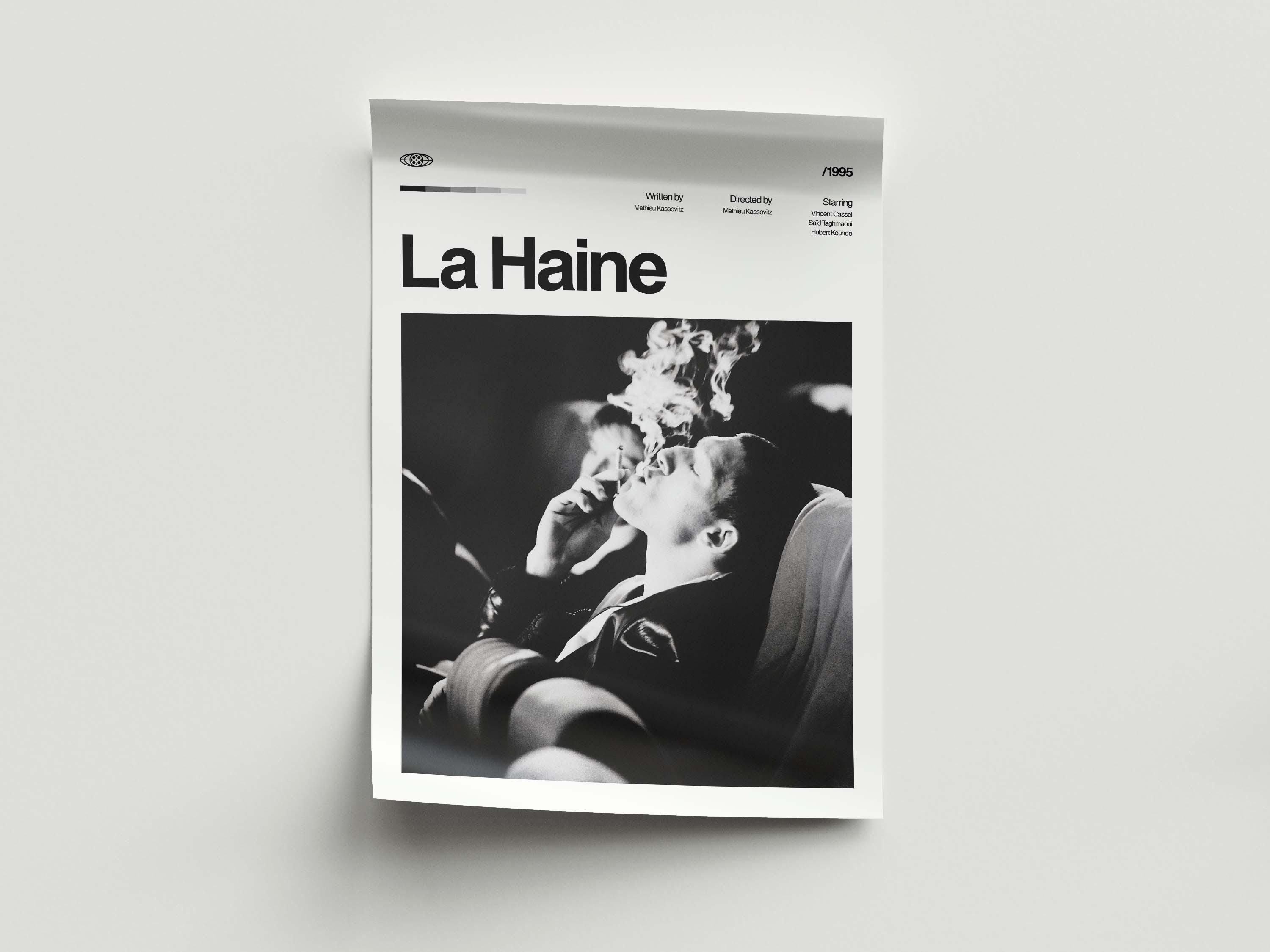 La Haine Movie Poster, La Haine Wall Decor, La Haine Poster Print ...