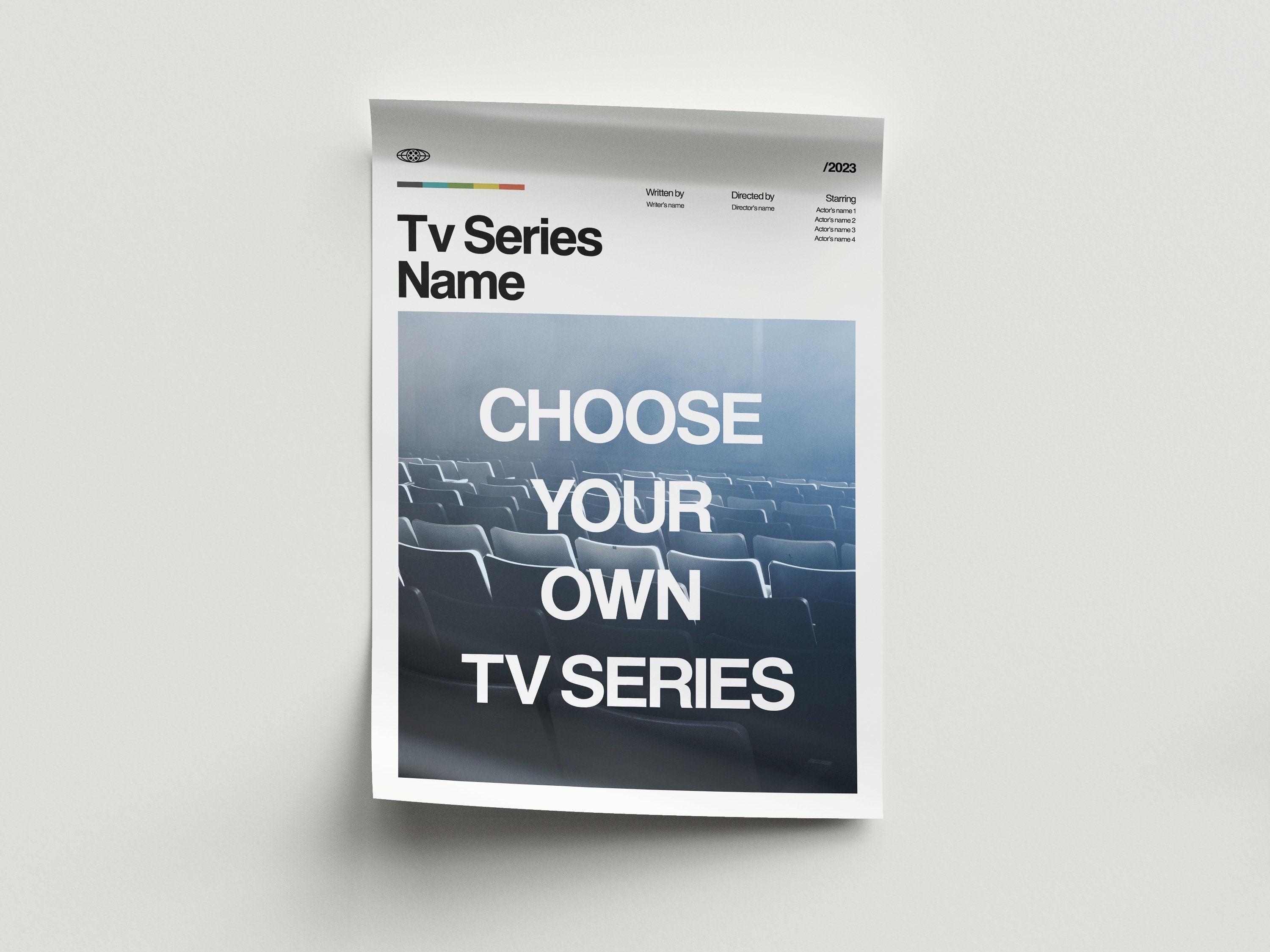 Custom Tv Series Poster, Custom Poster Print, Personalized Tv Series ...